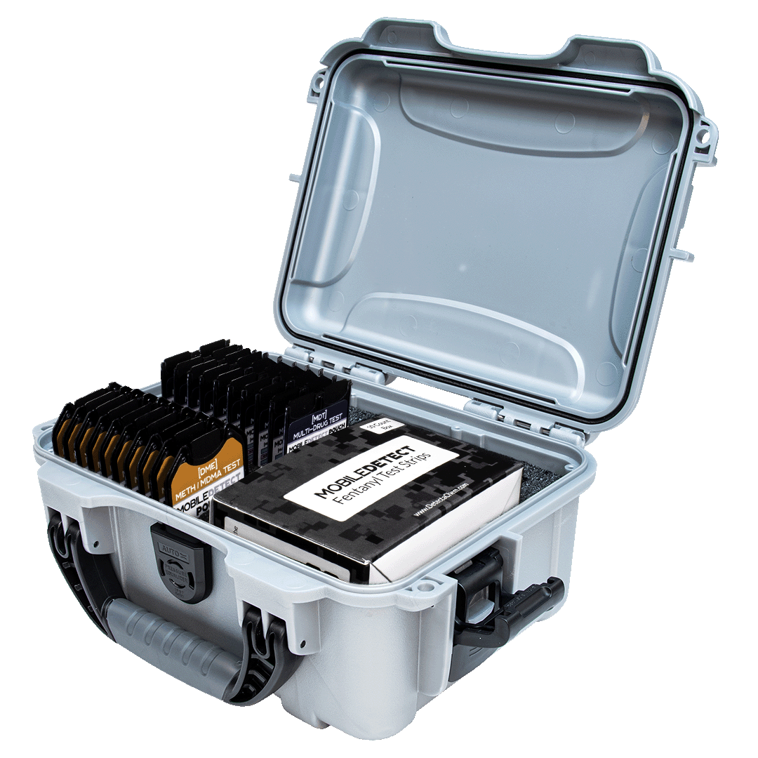 Corrections Investigator Kit - 10 Strips & 20 Pouches | DetectaChem