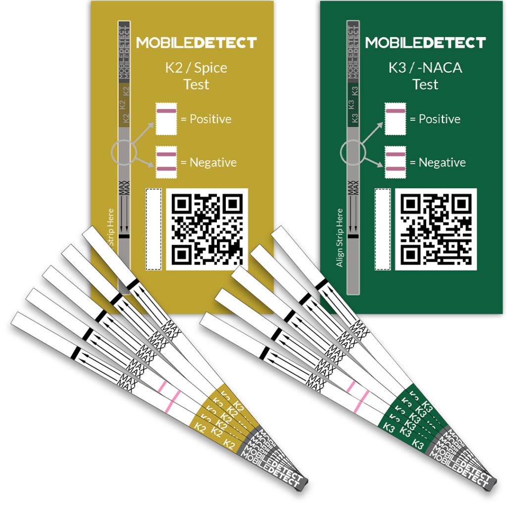 K2/Spice and K3/-NACA Test Strips | Rapid, Accurate Results
